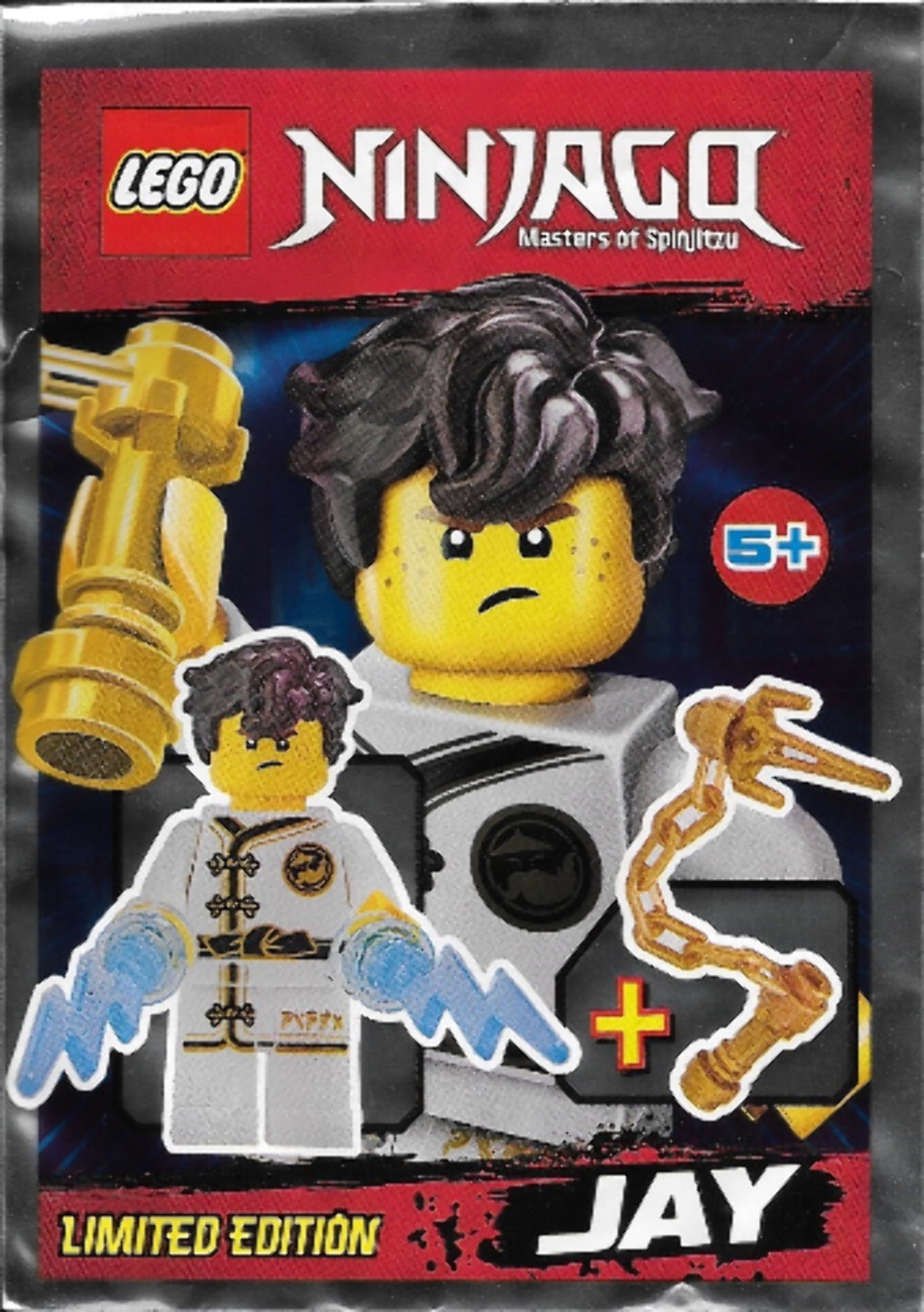 LEGO Ninjago Jay (Wu Cru Training) Minifigure Foil Pack (891833 ...