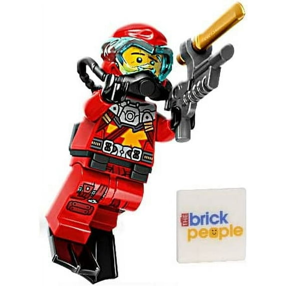 LEGO Ninjago: Kai Seabound in Suba Gear with Harpoon Gun and Katana ...