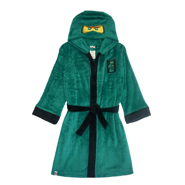 LEGO Ninjago Little/Big Boys Costume Plush Robe, 10/12, Lloyd Green New ...