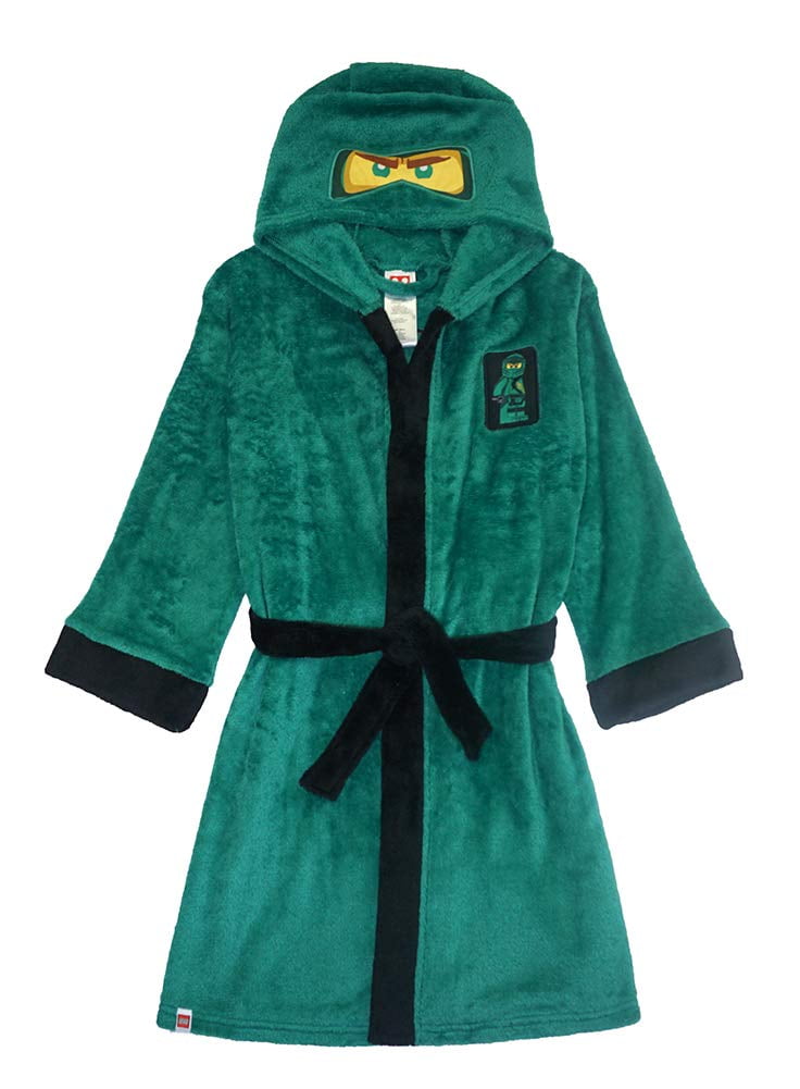 LEGO Ninjago Little/Big Boys Costume Plush Robe, 8, Lloyd Green New ...