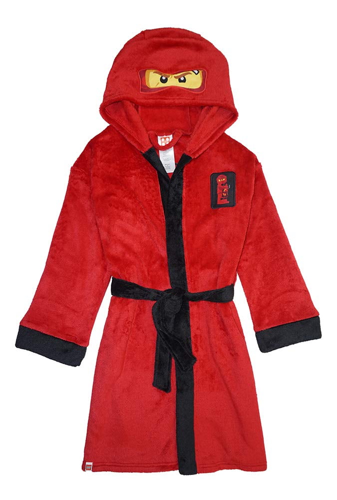 LEGO Ninjago Little/Big Boys Costume Plush Robe, Kai Red New, 10/12, 10 ...