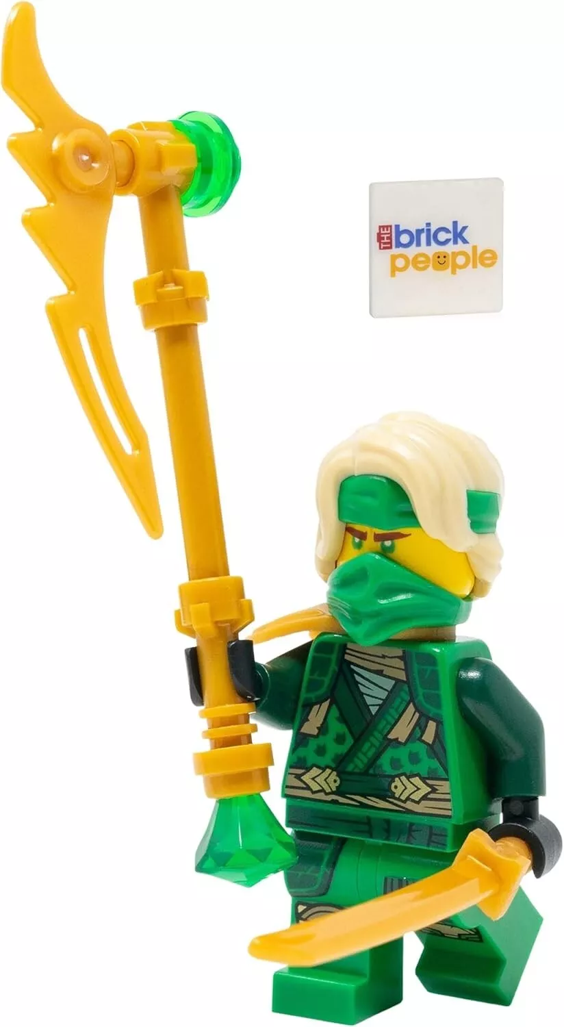 LEGO Ninjago: Lloyd Crystalized Minifigure with Jagged Blade - Walmart ...
