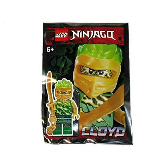 Lego Ninjago Lloyd FS Spinjitzu Slam Minifigure Spinner Set, Foil Pack ...