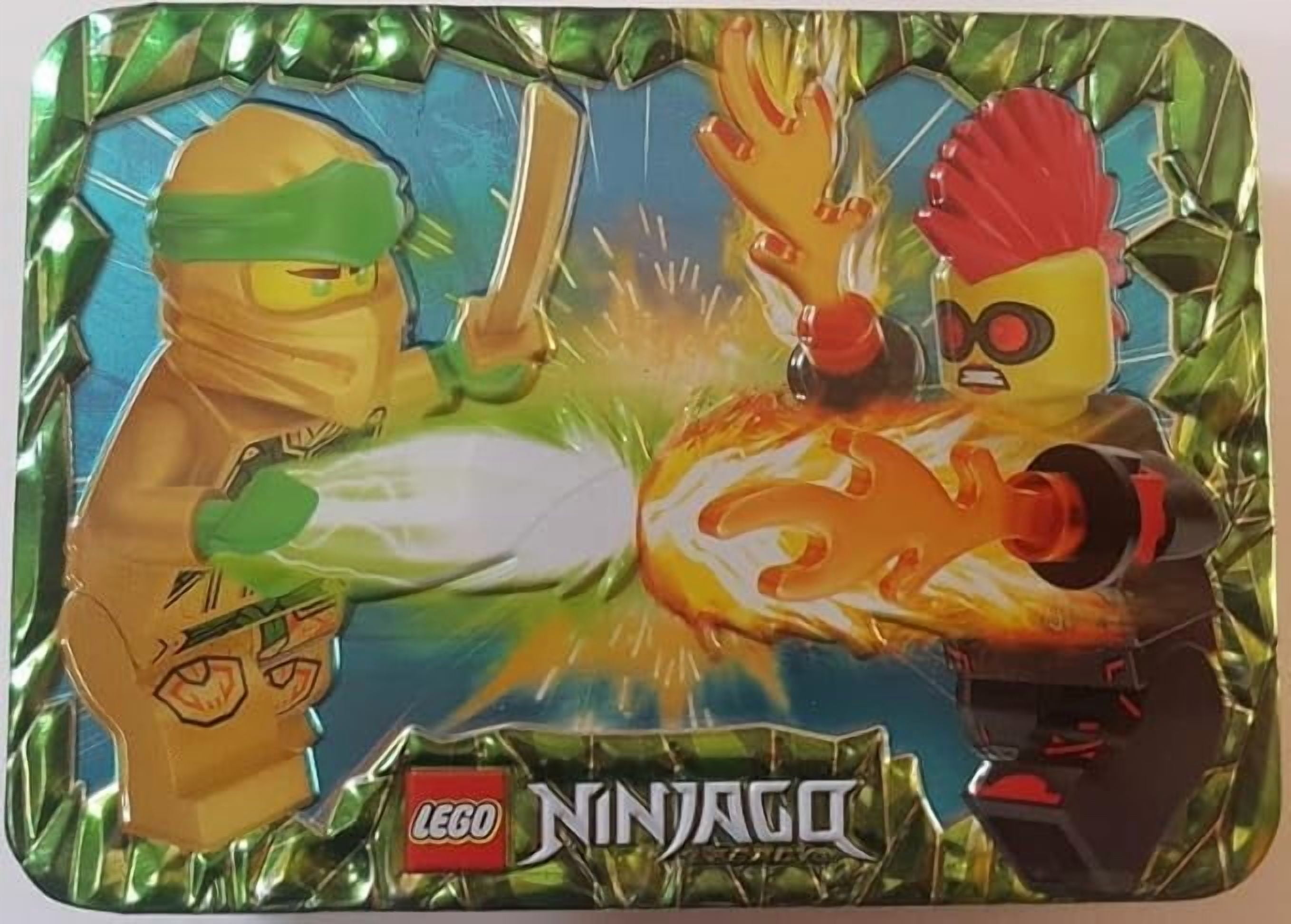 LEGO Ninjago: Lloyd vs. Miss Demeanor Minifigures (in Collector's Tin ...