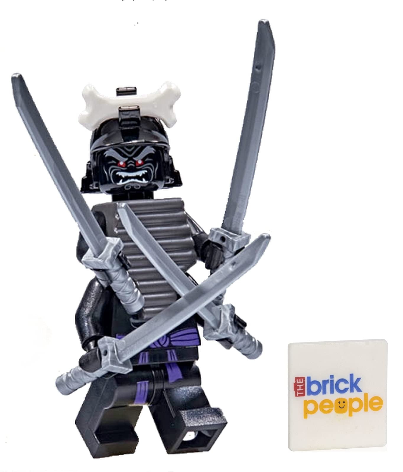 LEGO Ninjago: Lord Garmadon (Legacy) with 4 Arms and Swords - Walmart.com
