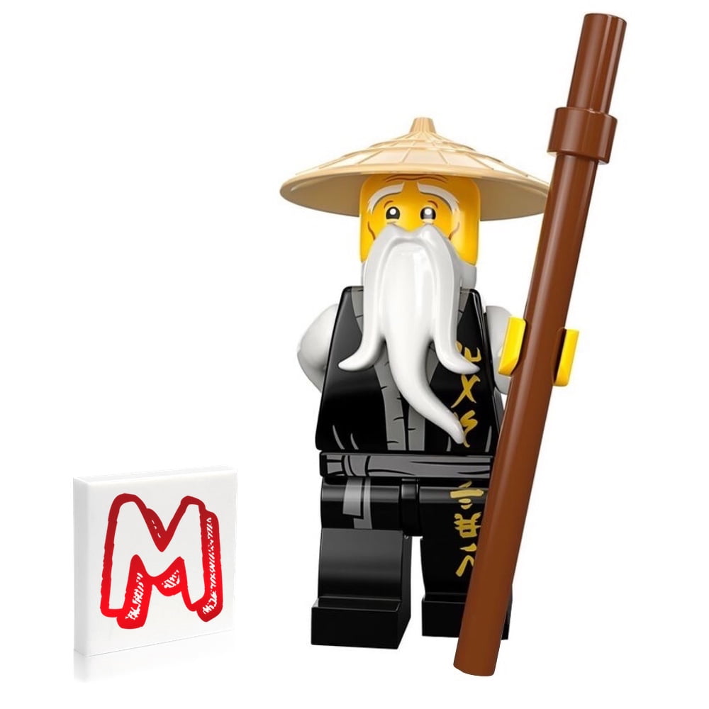 LEGO Ninjago Minifigure - Sensei Wu (Legacy) with Brown Staff and ...