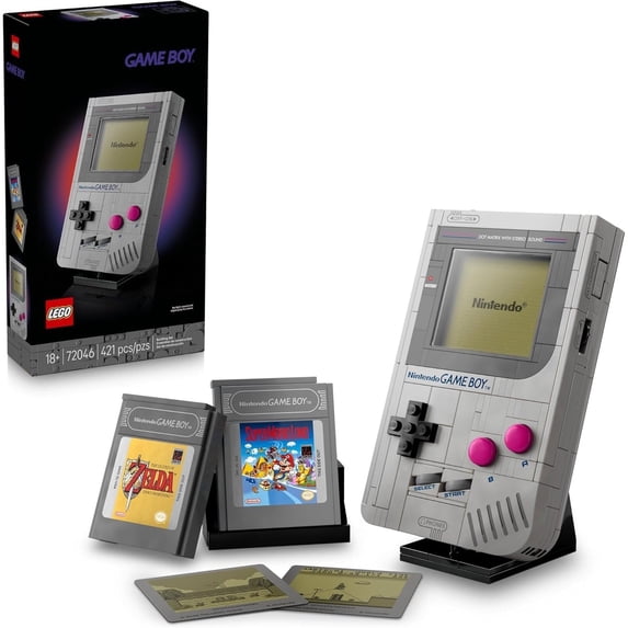 LEGO, Nintendo Game Boy Set, 421 Pieces, Collectible Display - Walmart.com