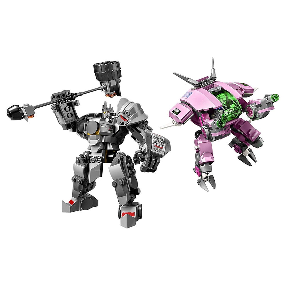 LEGO Overwatch Set: D.Va & Reinhardt Mech Suit and Powered Armor 75973 ...