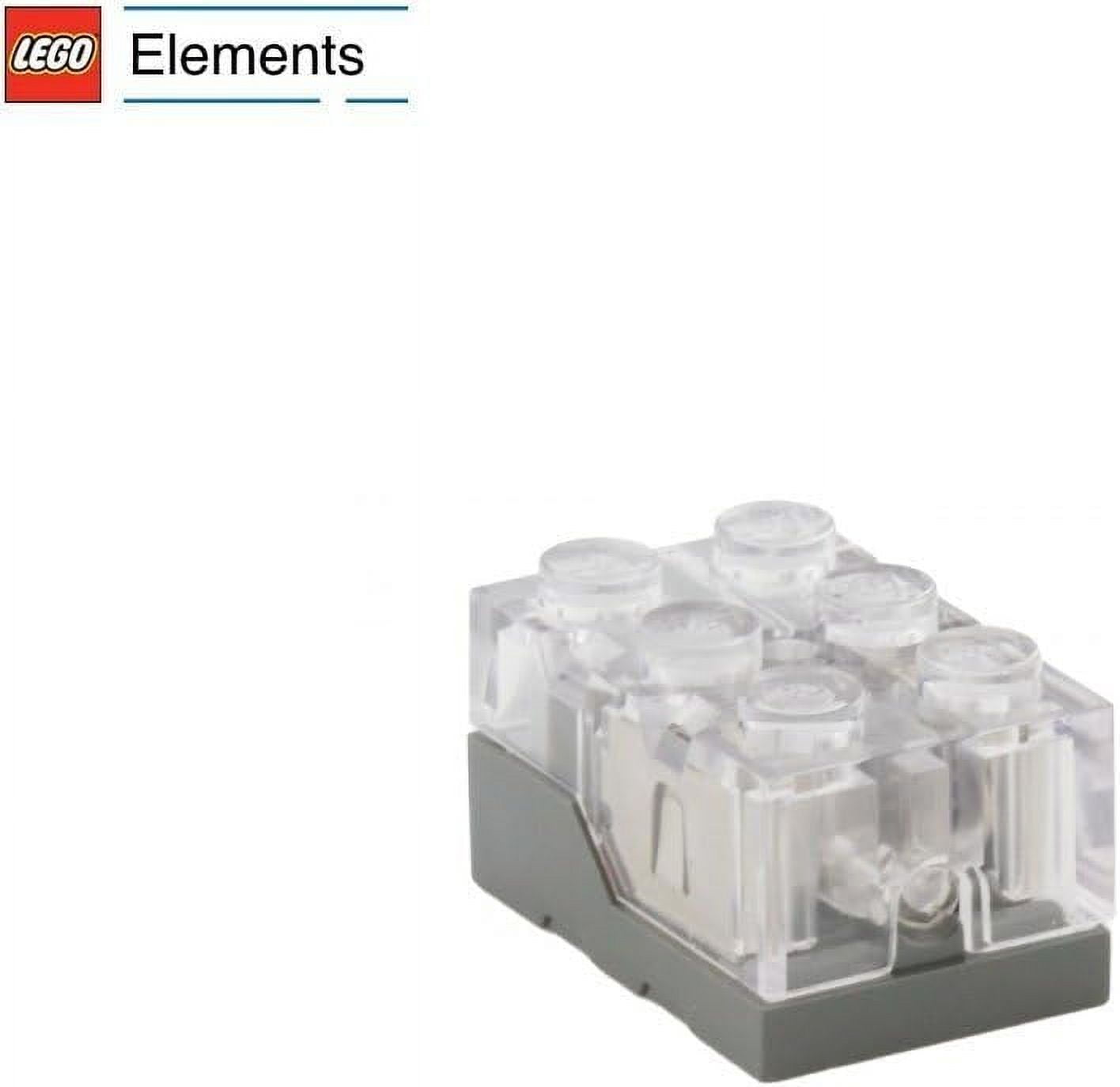 LEGO Parts: Electric Trans Clear Top and Yellow LED Light Building kit ...