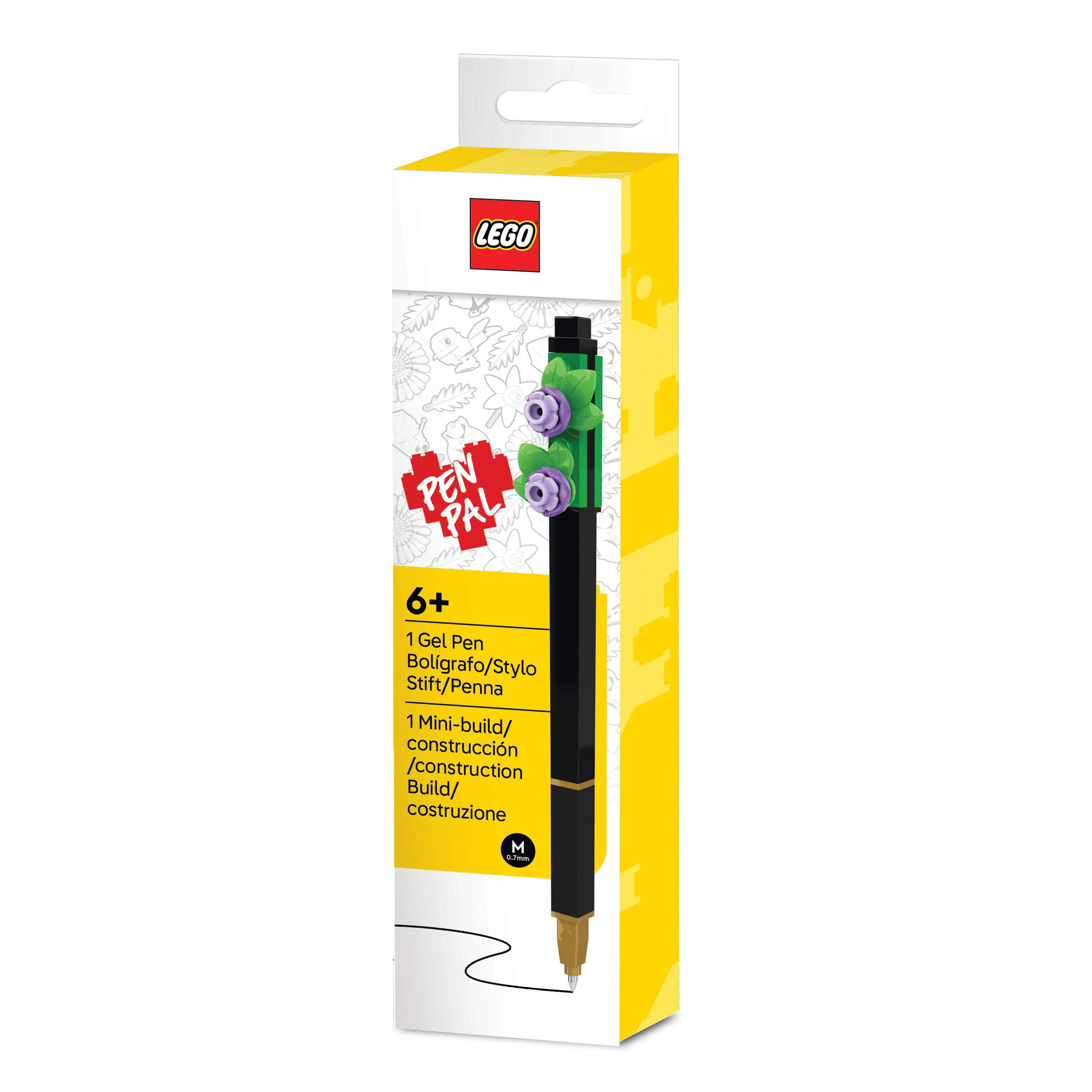 LEGO Pen Pal Gel Pen & Building Toy - Botanical - Lavender - Walmart.com