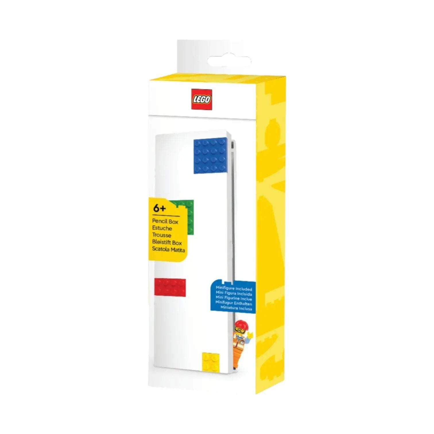 LEGO Pencil Box with Minifigure - Construction Worker - Walmart.com