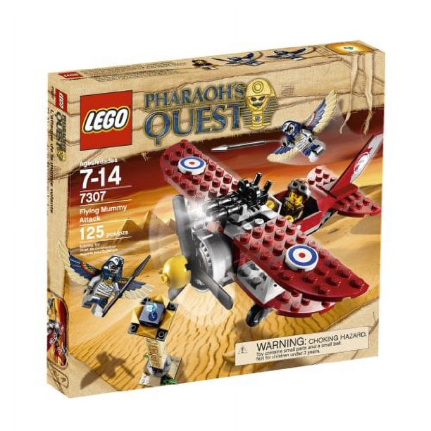 LEGO Pharaoh's Quest Flying Mummy Attack Interlocking Block Building ...