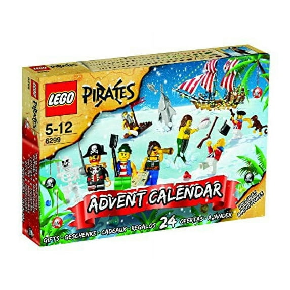 LEGO Pirates 2009 Advent Calendar Set #6299, Kids Christmas Countdown ...