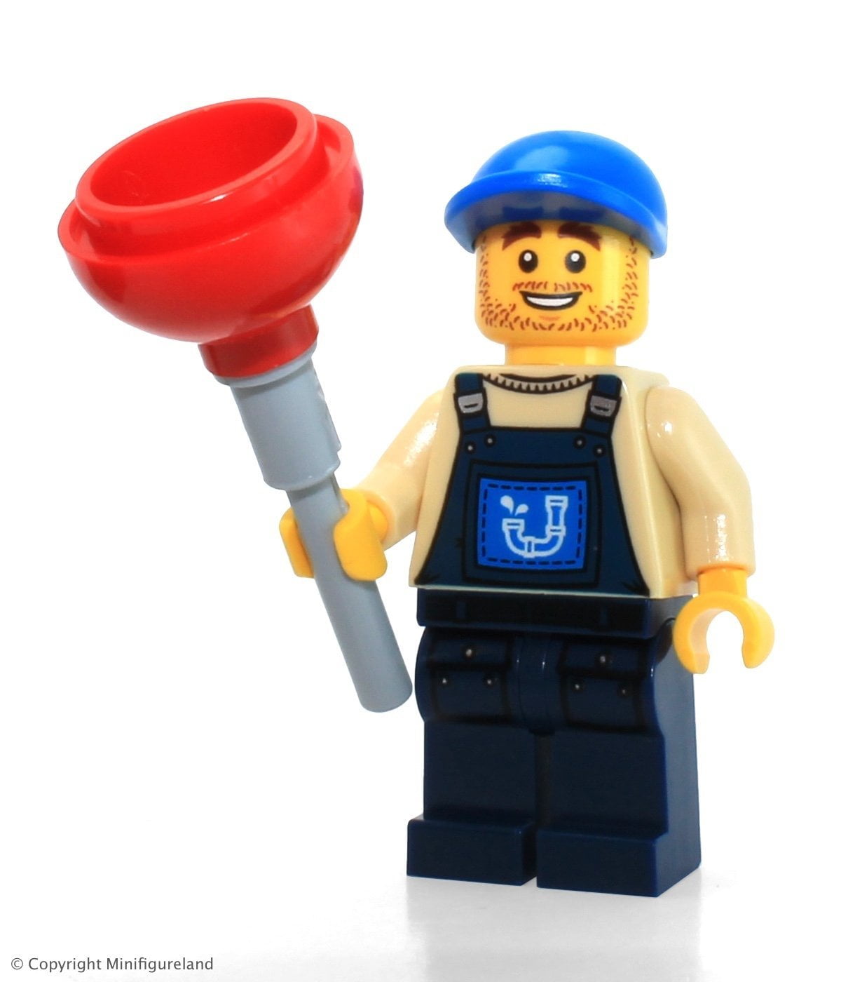 LEGO Plumber Joe with Plunger Minifigure - Walmart.com
