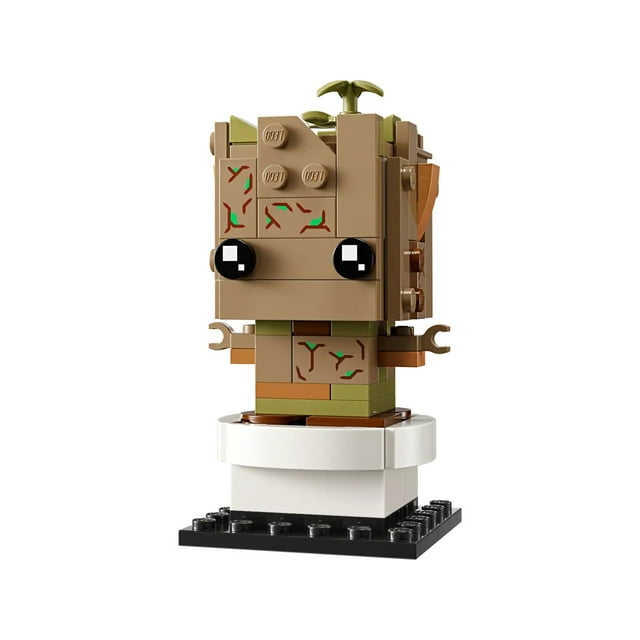 LEGO Guardians of the Galaxy Brickheadz Baby Groot Building Set 40671 ...