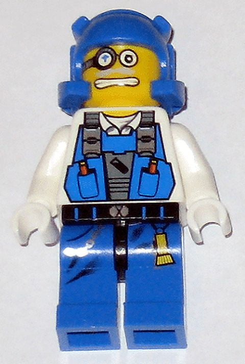 LEGO Power Miners - Power Miner - Brains Minifigure - Walmart.com