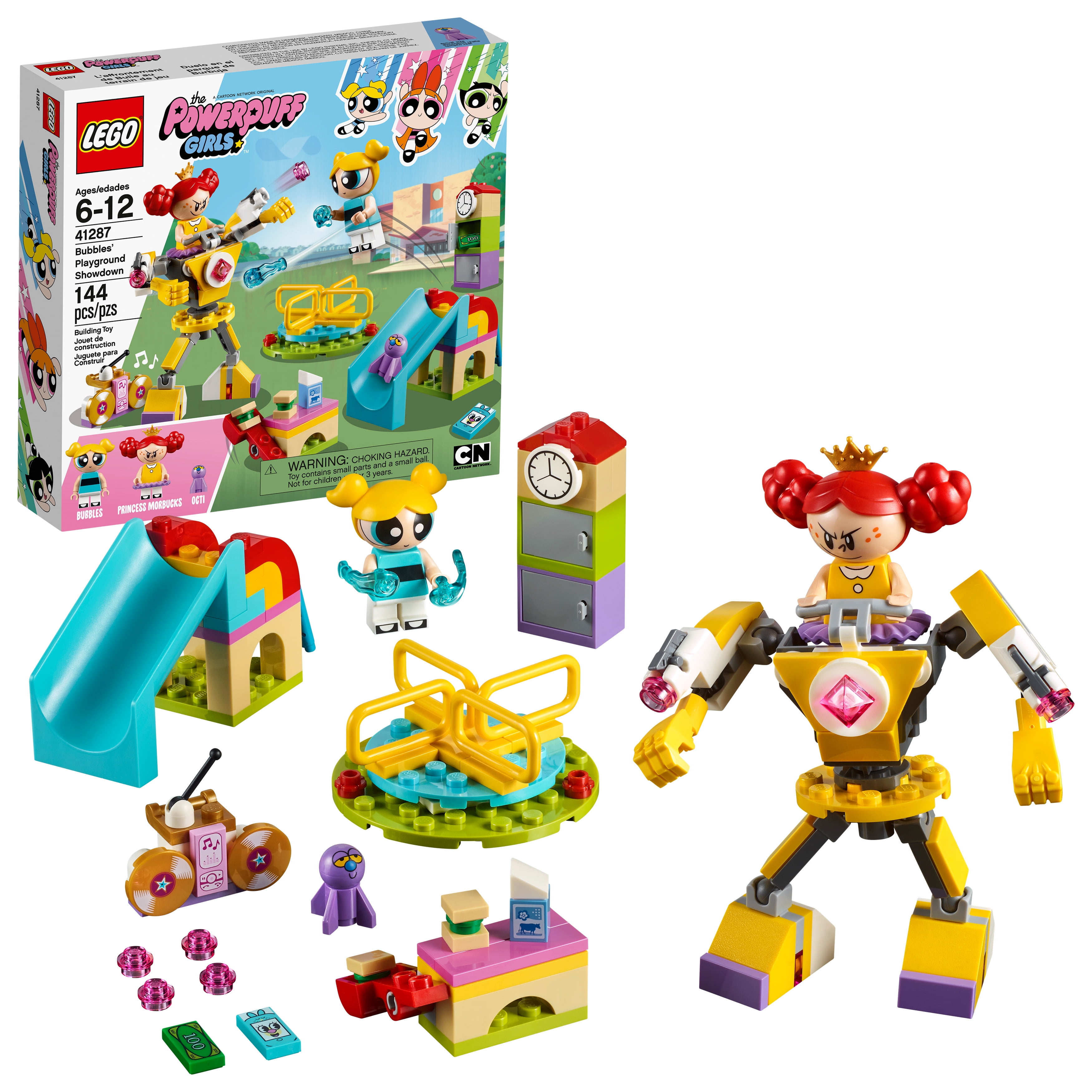 LEGO Powerpuff Girls Bubbles' Playground Showdown 41287 - Walmart.com