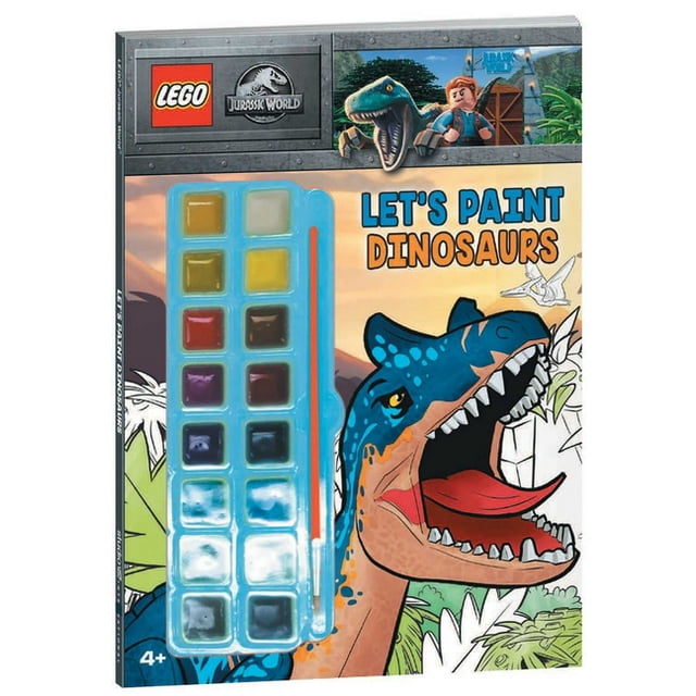 LEGO(R) Jurassic World(TM): Paint with Dinosaurs (Paperback) - Walmart.com