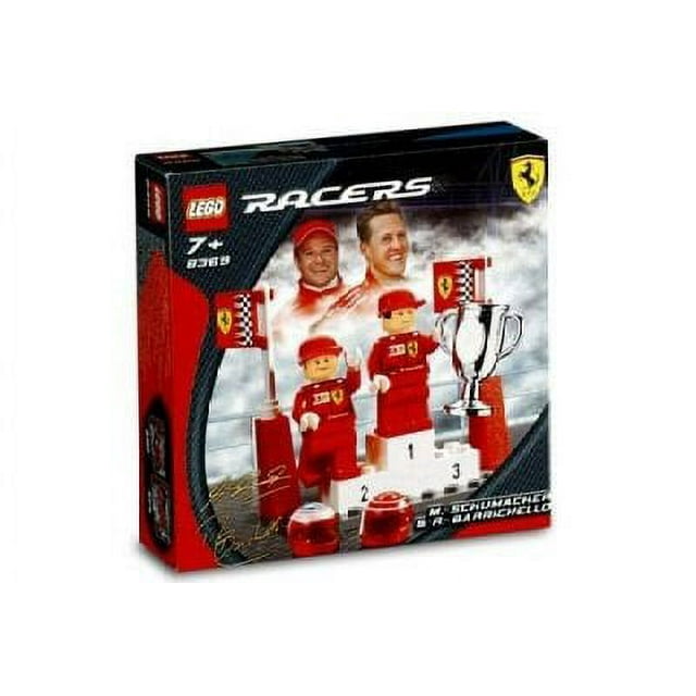 LEGO Speed Champions Ferrari Racers Set #8389 with Michael Schumacher ...