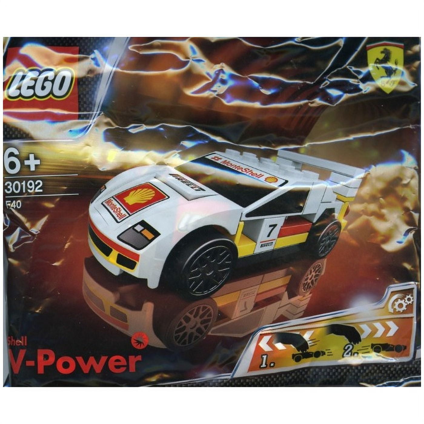 LEGO Racers F40 30192 - Walmart.com