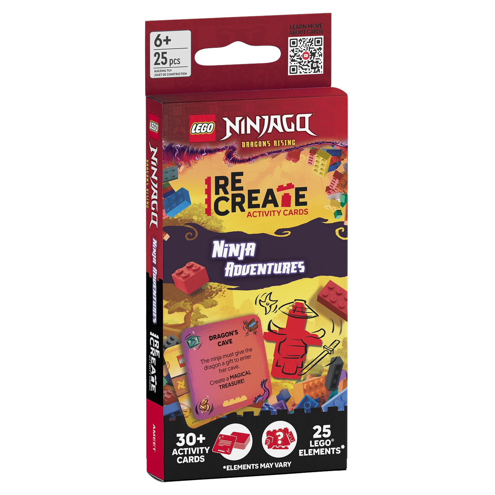 LEGO Activity Cards - ReCreate: LEGO® NINJAGO® Ninja Adventures (with ...