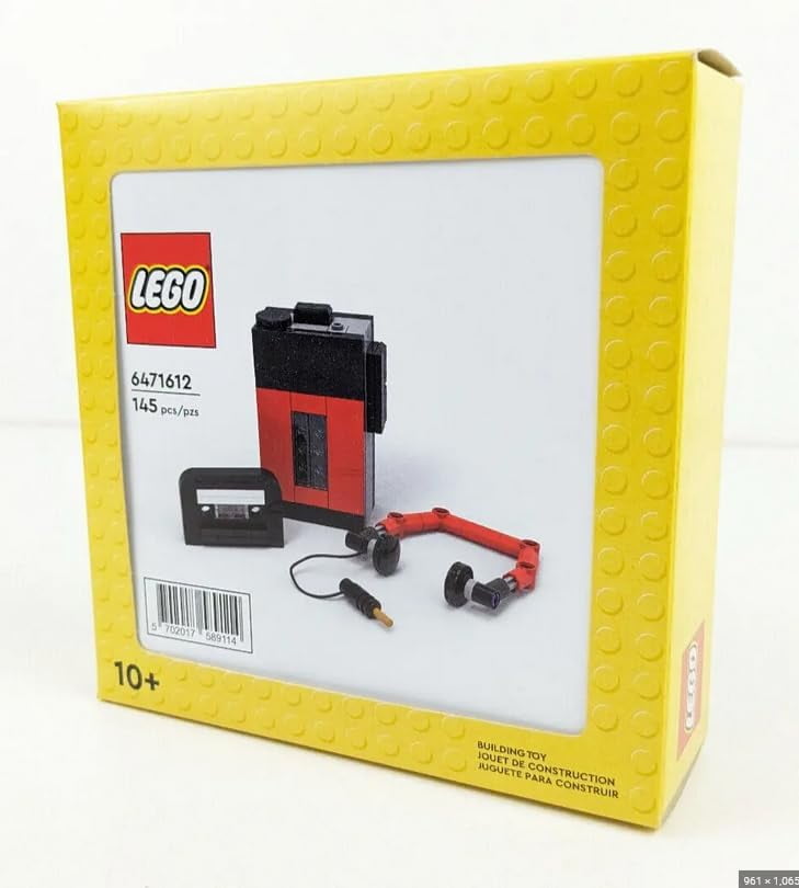 LEGO: Retro Tape Player Building Set (145 Pieces, 6471612) - Walmart.com