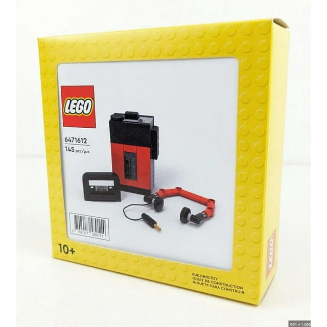 LEGO: Retro Tape Player Building Set (145 Pieces, 6471612) - Walmart.com
