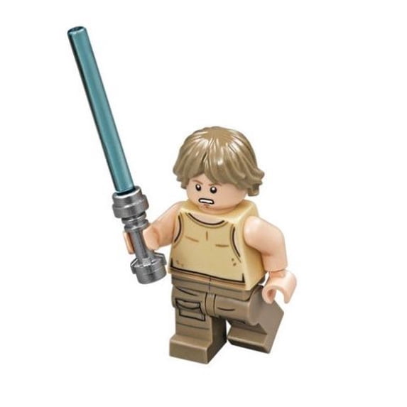 LEGO STAR WARS MINIFIGURE LUKE SKYWALKER 75208 YODA'S HUT DAGOBAH ...