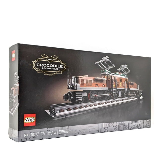 LEGO Sealed New in Box Train Crocodile Locomotive 10277 - Walmart.com