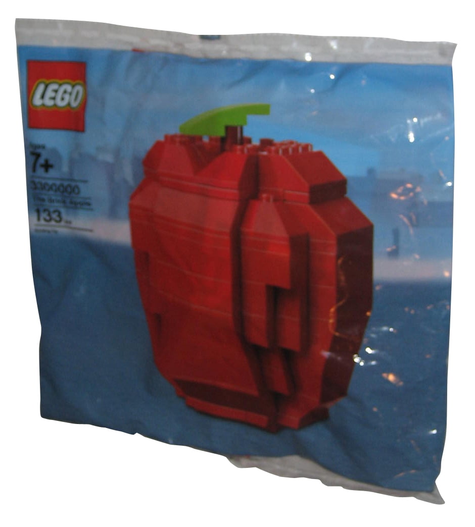 LEGO Seasonal Mini Figure Set #3300000 The Brick Apple Bagged - Walmart.com