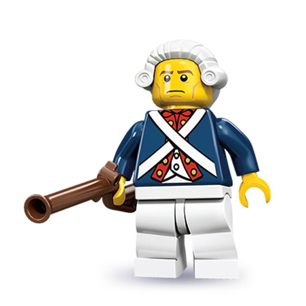 LEGO Series 10 Minifigure Revolutionary Soldier (71001) - Walmart.com