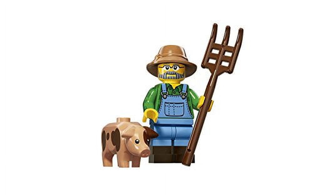 LEGO Series 15 Collectible Minifigure 71011 - Farmer - Walmart.com