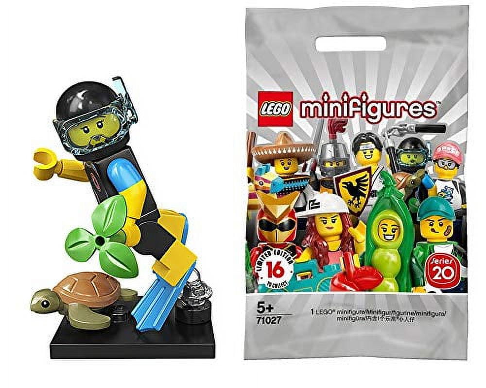 LEGO Series 20 Minifigures Rescuer (Girl Scuba Diver) 71027 - Walmart.com