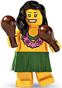 LEGO Series 3 Hula Dancer Minifigure (No Packaging) - Walmart.com