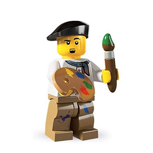 LEGO Series 4 Collectible Minifigure Painter Artist - Walmart.com