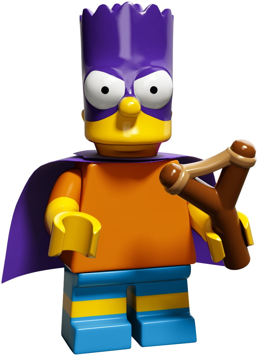 LEGO Simpsons Series 2 Bart Bartman Minifigure 71009 - Walmart.com