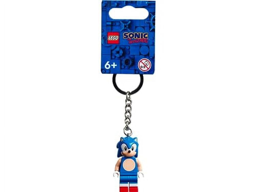 LEGO Sonic the Hedgehog Mini-figure Key Chain with Ring - Toy Accessory ...