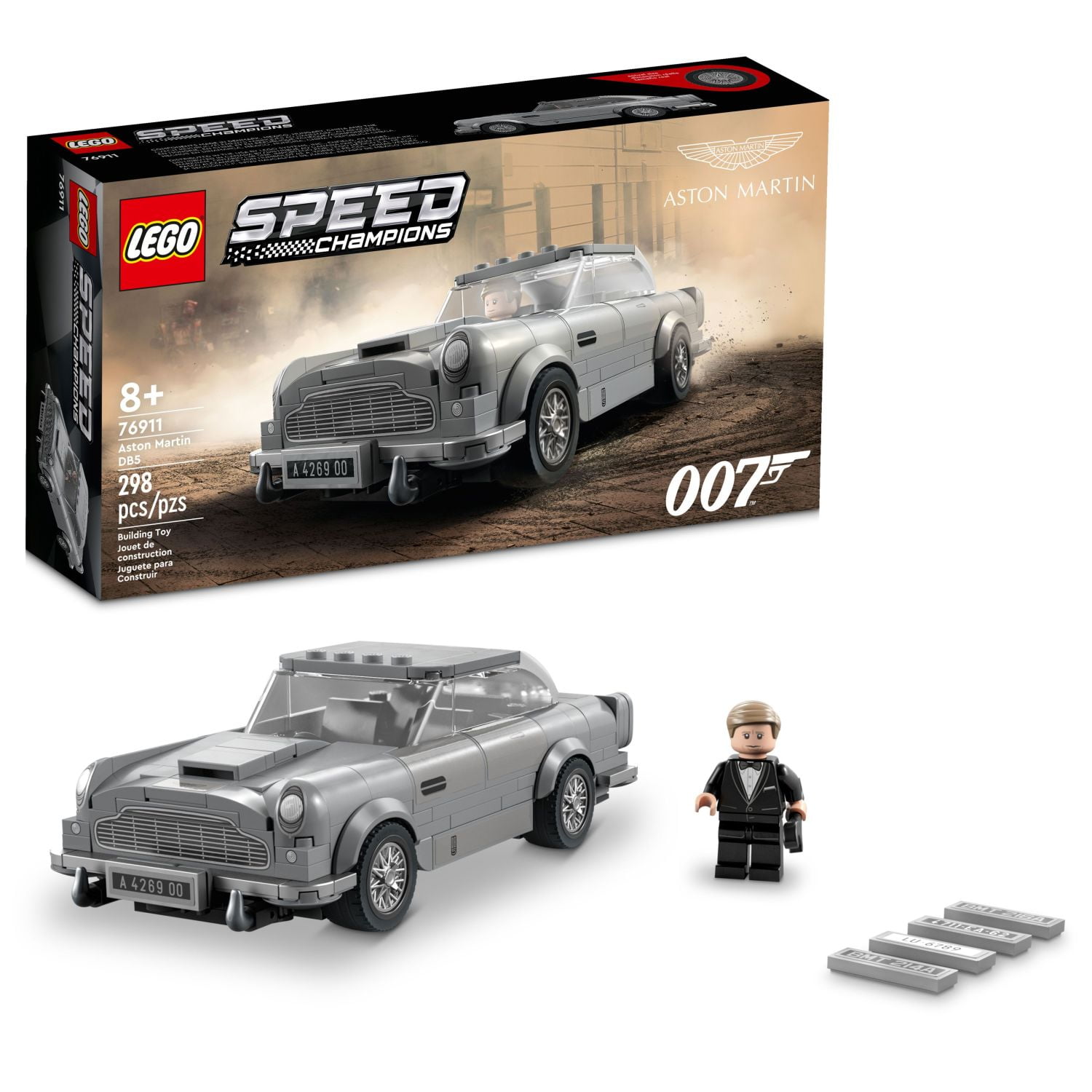 Open Box LEGO Speed Champions 007 Aston Martin DB5 76911 Building Toy ...