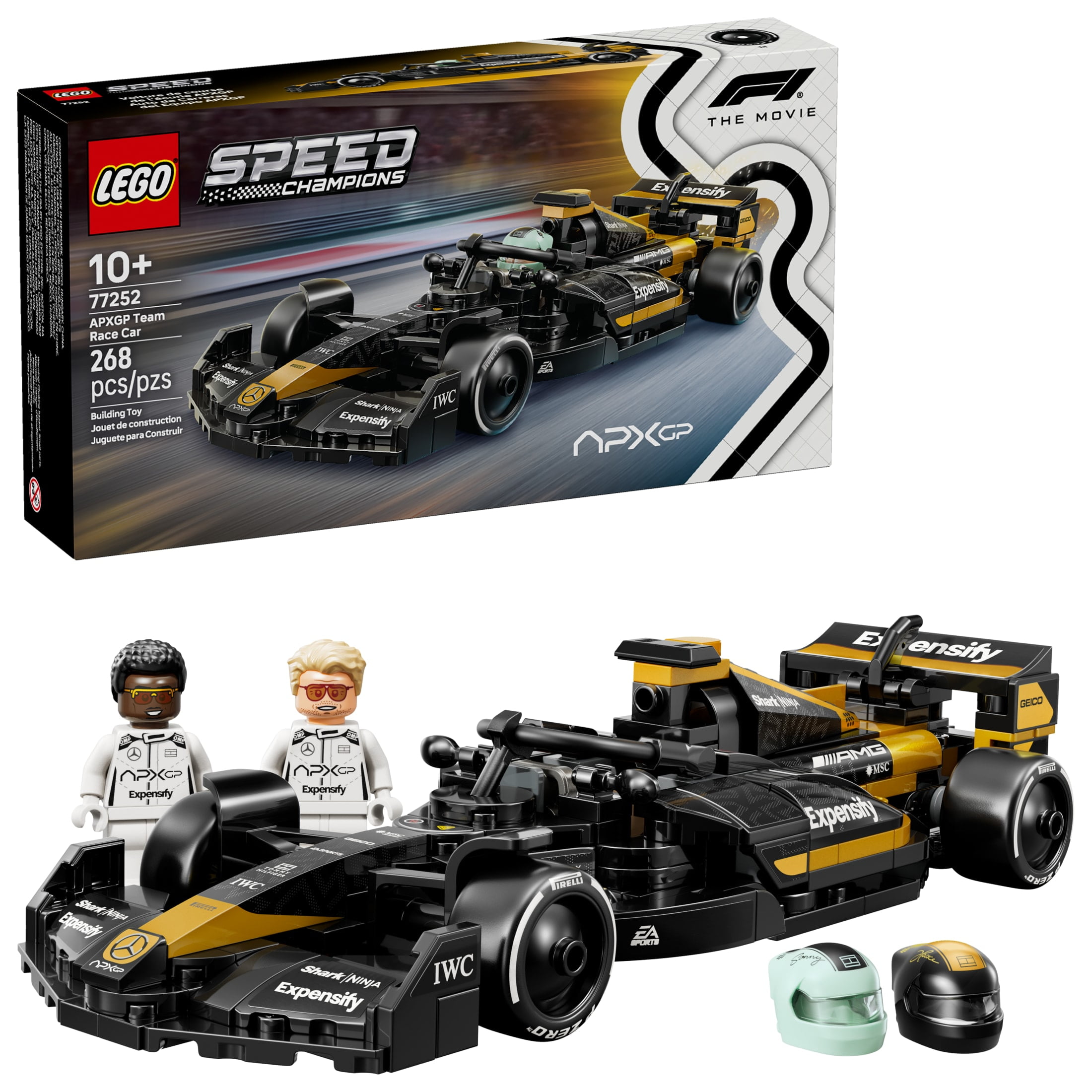 LEGO Speed Champions APXGP Team Race Car from F1 The Movie - Building ...