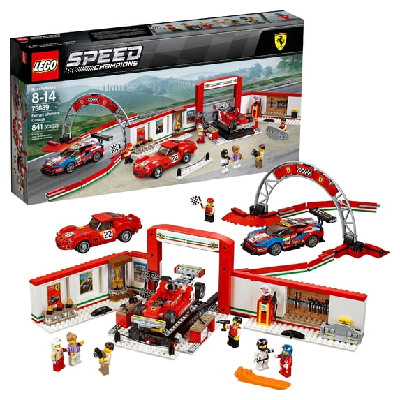 Free Shipping! LEGO Speed Champions Ferrari Ultimate Garage Car Set ...