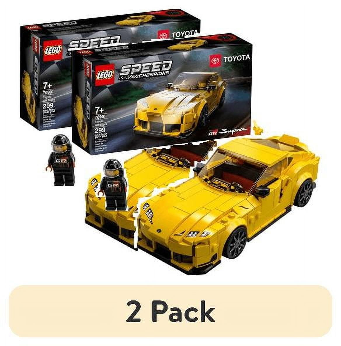 (2 pack) LEGO Speed Champions Toyota GR Supra 76901 Collectible Sports ...