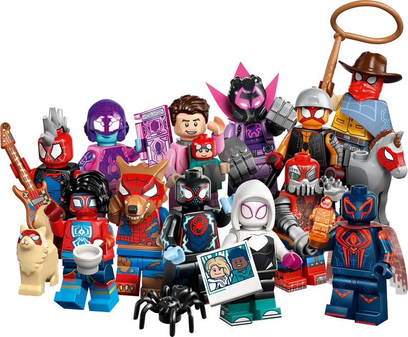 LEGO Spider-Man Across the Spider-Verse Collectible Minifigures ...