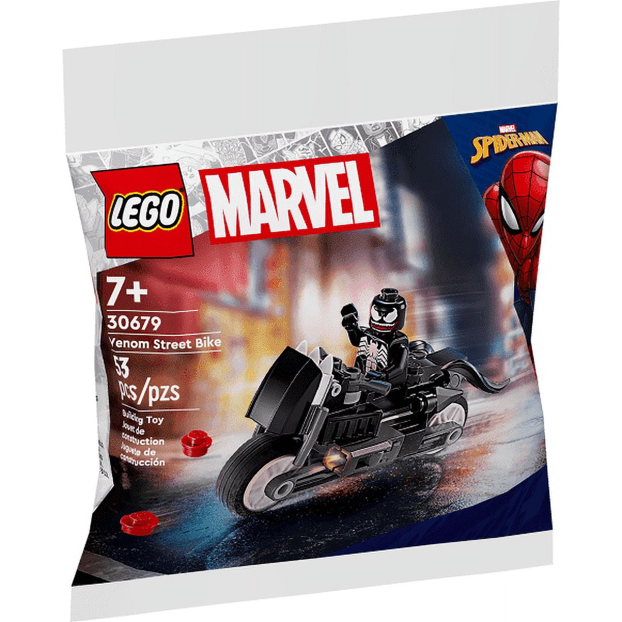 LEGO Spiderman: Venom Street Bike Polybag 30679 - Walmart.com