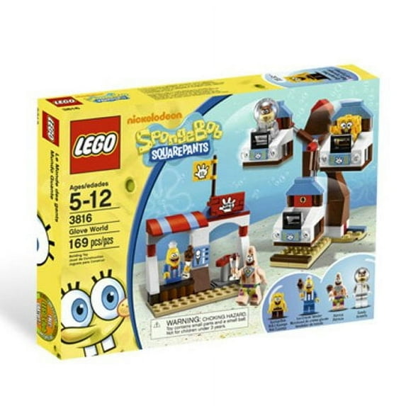Spongebob Squarepants Glove World Set LEGO 3816 - Walmart.com