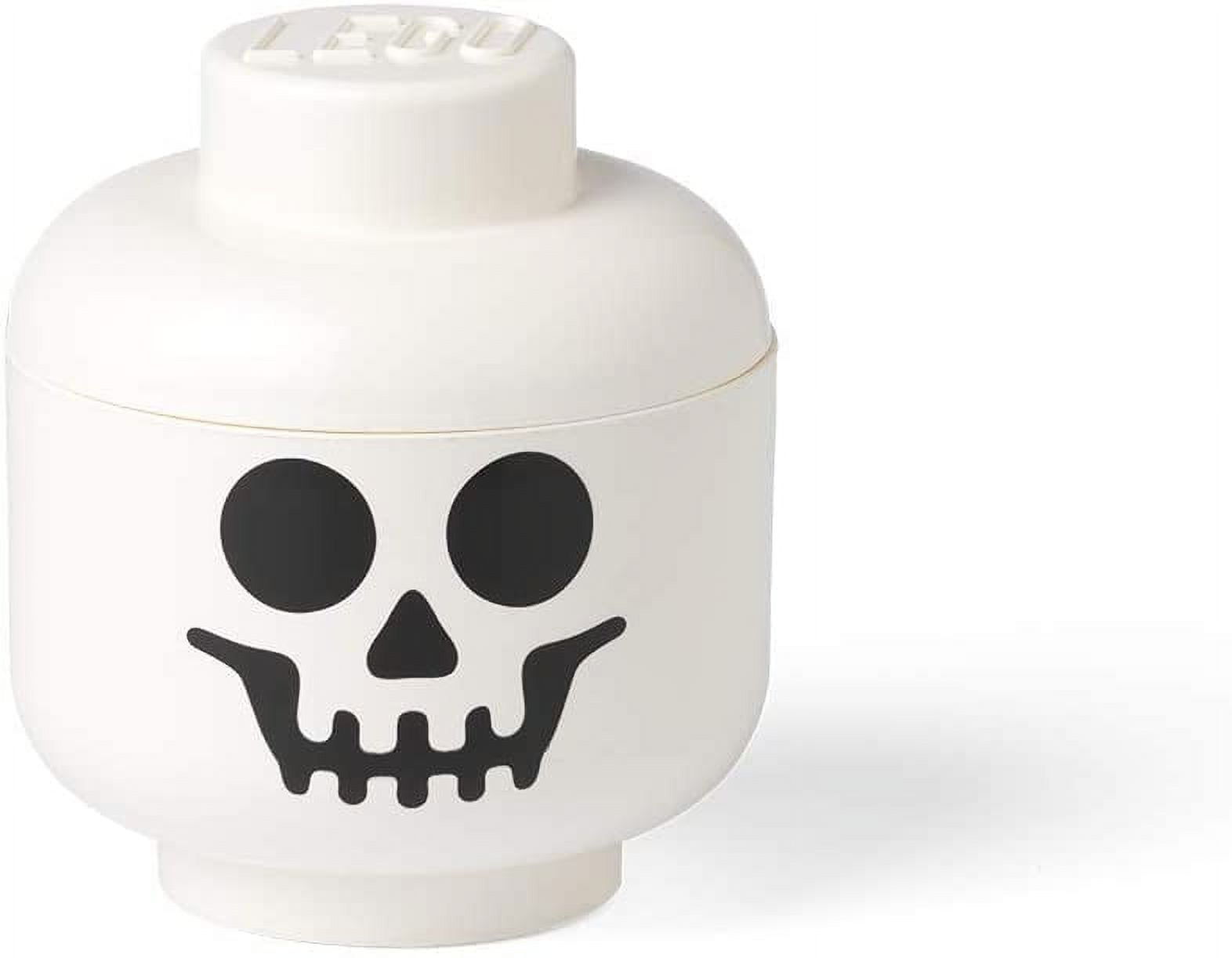 LEGO Small Stackable Storage Head, Skeleton - Walmart.com