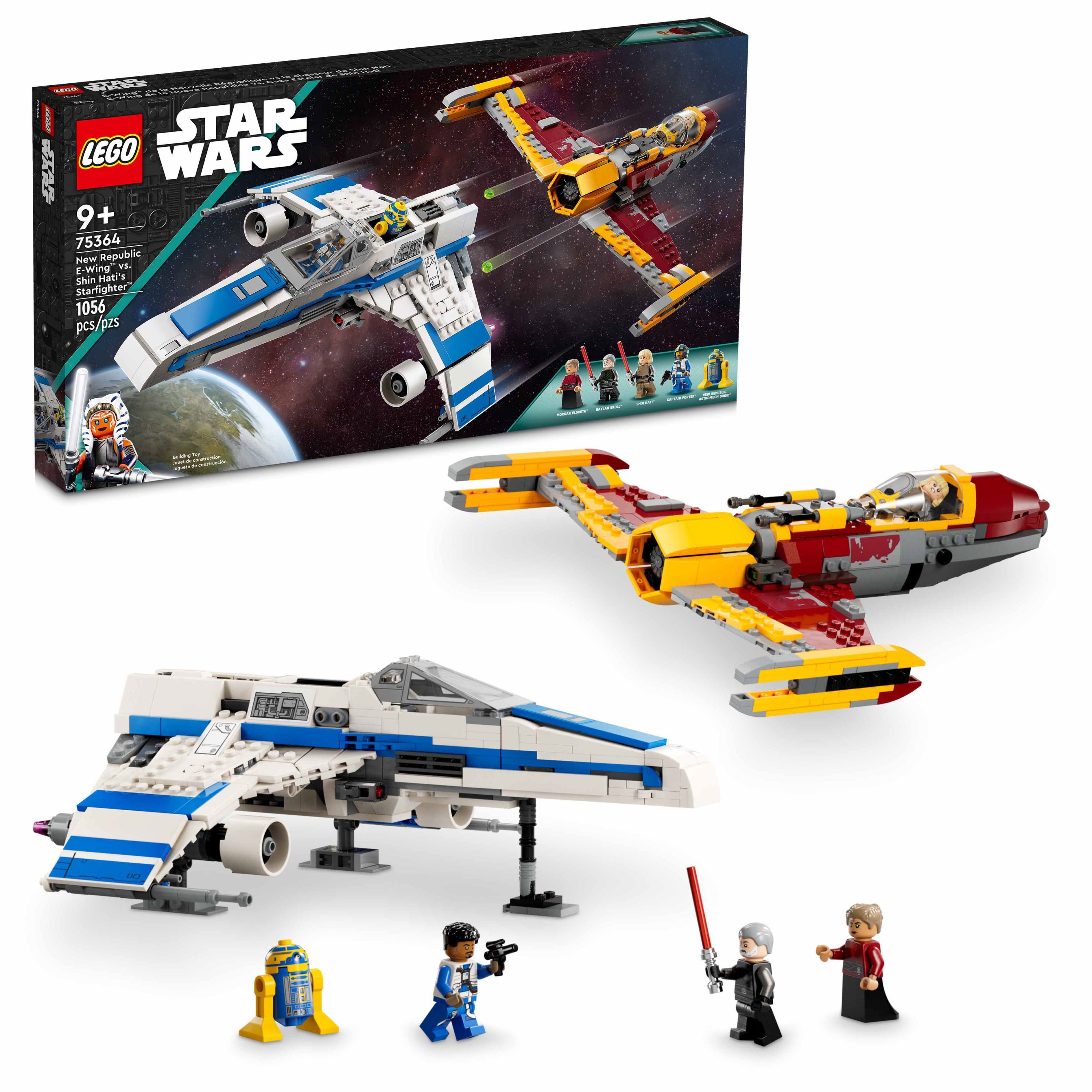 LEGO Star Wars Ahsoka Tano’s T-6 Jedi Shuttle 75362 Star Wars Playset ...