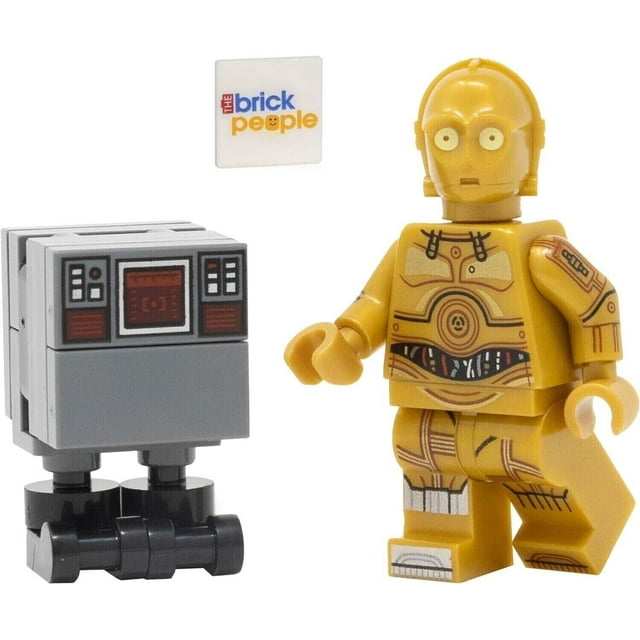 LEGO Star Wars: C-3PO Minifigure with Gonk (GNK) Droid - Walmart.com