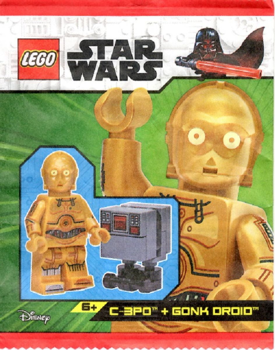 LEGO Star Wars C-3PO and Gonk Droid Minifigures - Walmart.com