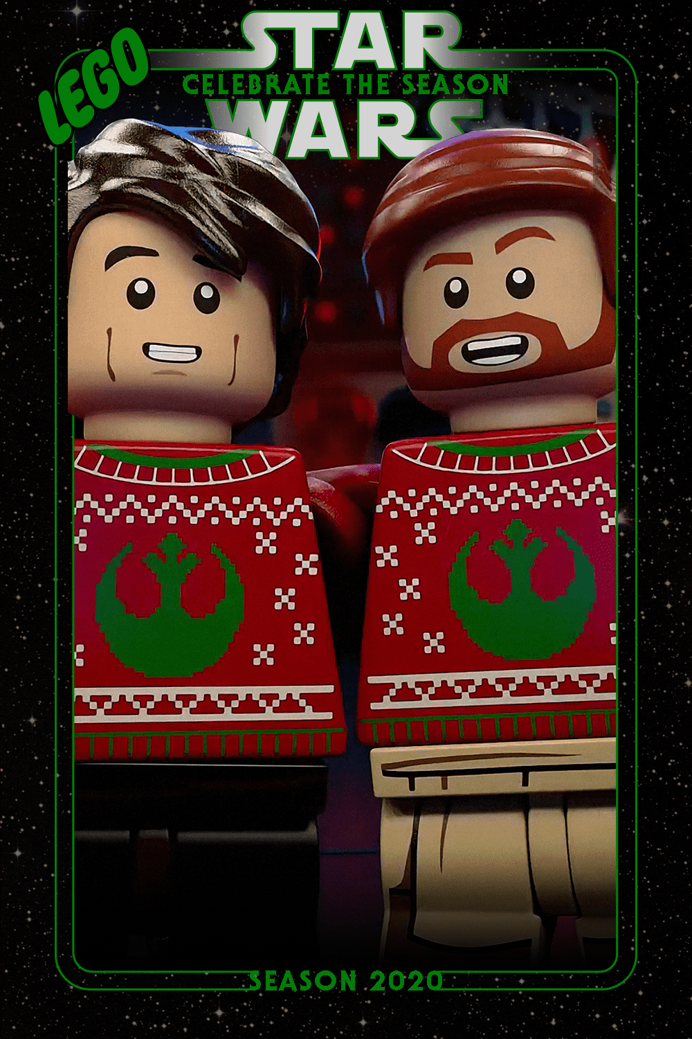 LEGO Star Wars Celebrate The Season (2020) Poster 24x36 - Festive Fun ...