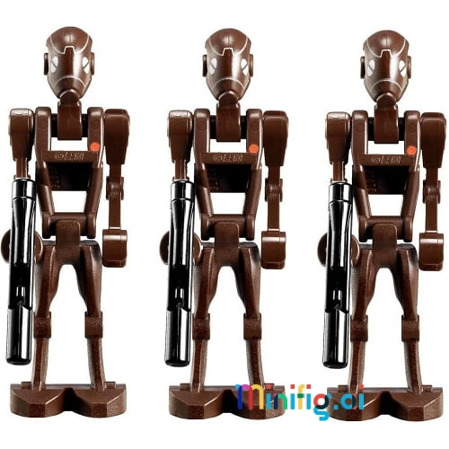 LEGO Star Wars Commando Droid Squad Minifigure With Blasters From Sets ...